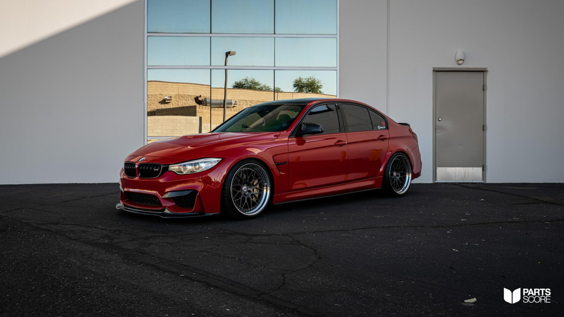 Melbourne Red BMW F80 M3 With HRE Classic 300 Wheels - My Car Portal