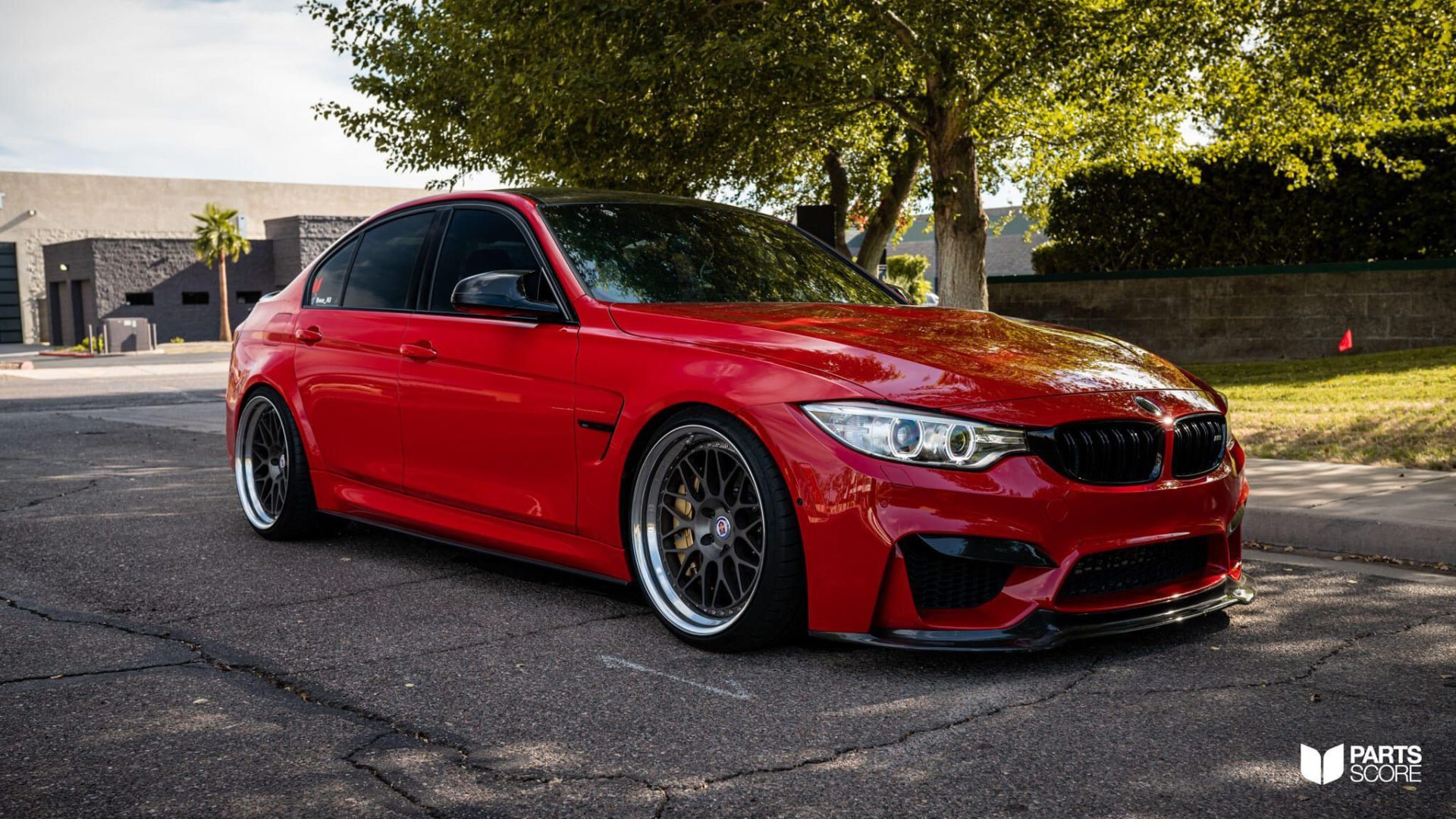 Melbourne Red BMW F80 M3 With HRE Classic 300 Wheels - My Car Portal