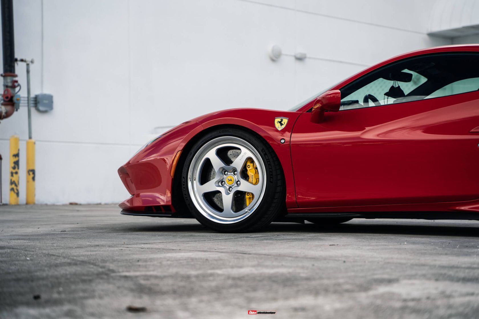 Photoshoot: Rosso Scuderia Ferrari F8 Tributo - HRE 527 FMR Wheels - My ...