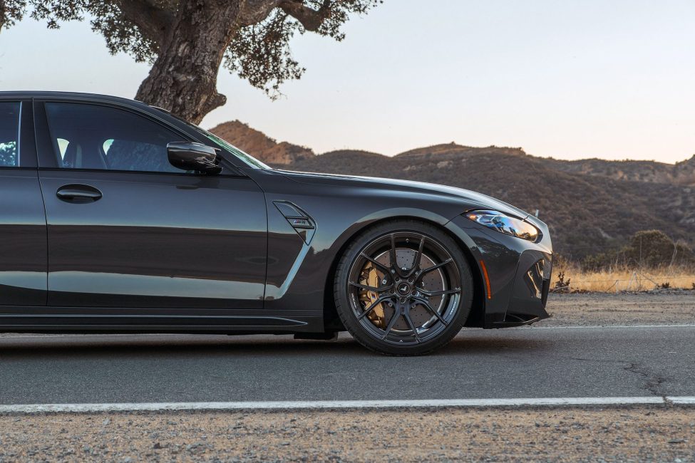 Dravit Gray BMW M3 Competition - Vorsteiner VPX-101 Wheels