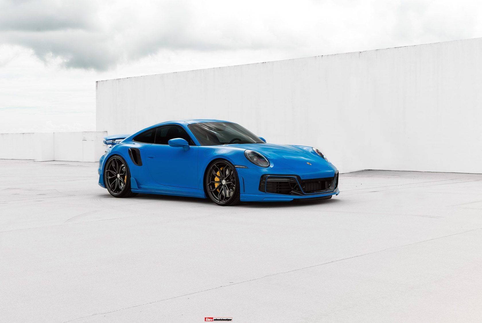 Shark Blue TechArt Porsche 911 Turbo S on HRE Wheels By Wheels Boutique ...