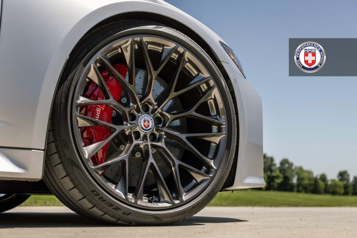 Floret Silver Metallic Audi RS 6 Avant with HRE P200 Wheels in Polished ...