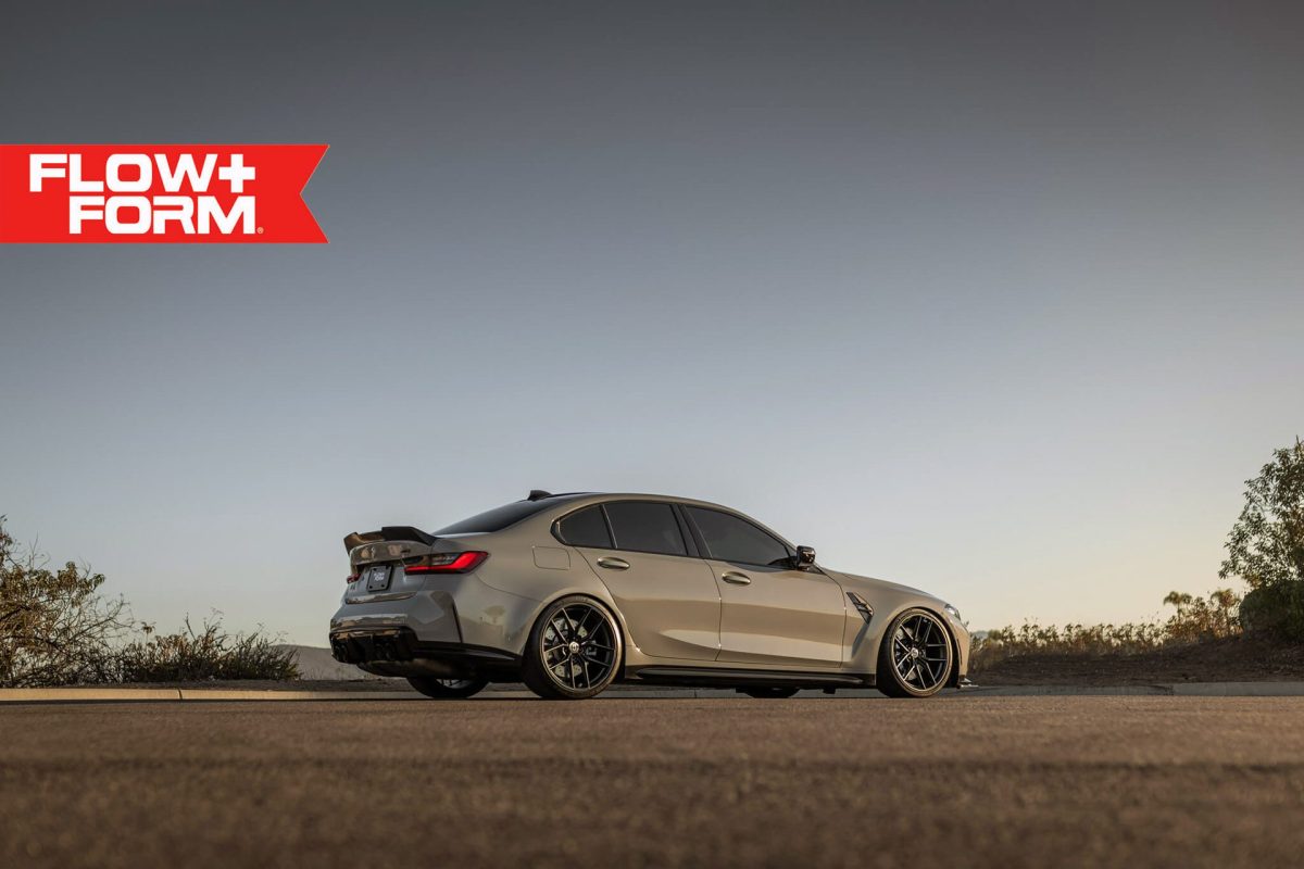 Nardo Gray BMW M3 Competition with HRE FlowForm FF21 in Tarmac - My Car ...