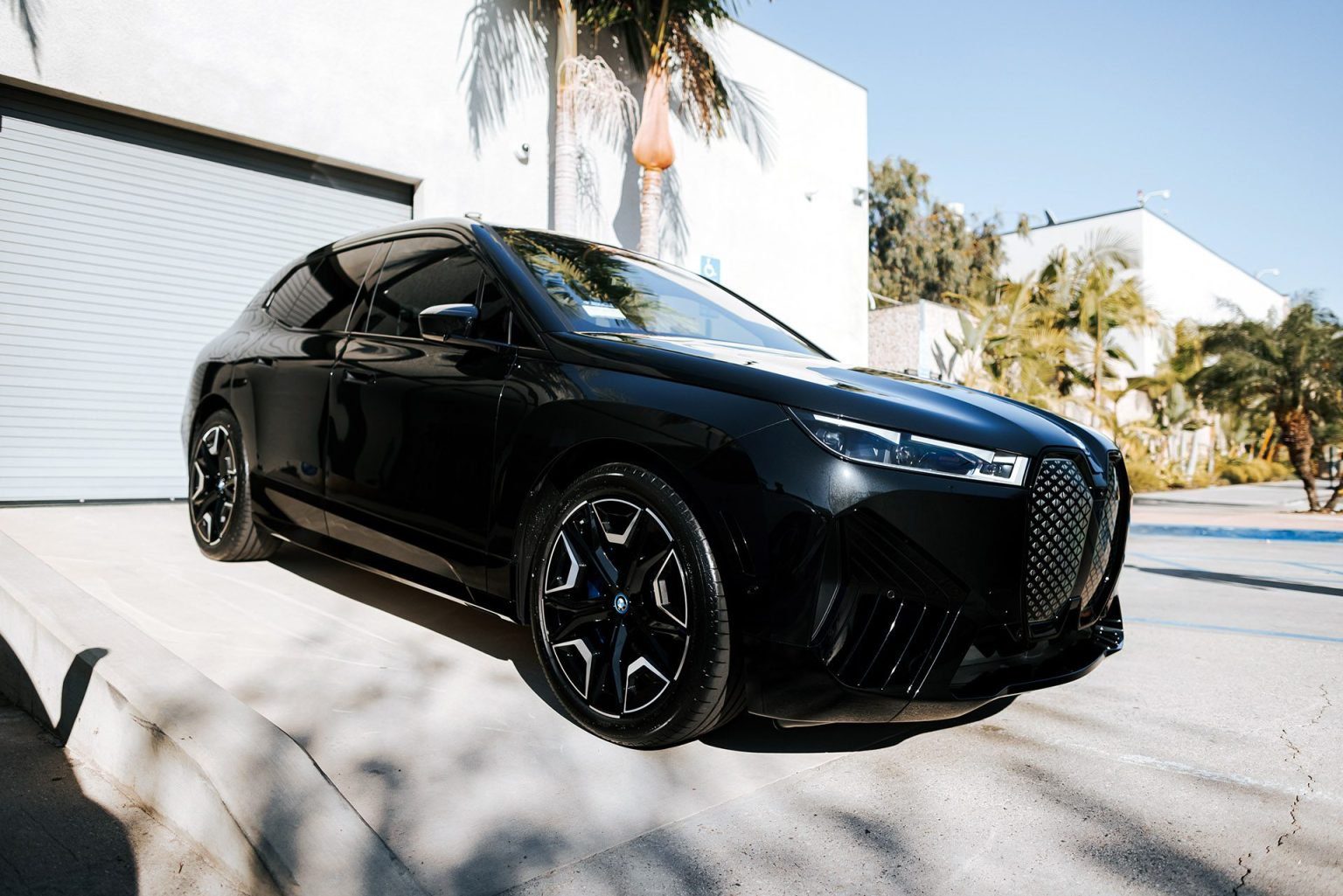 Black Sapphire Metallic BMW iX xDrive50 - Multi-Stage Paint Correction ...