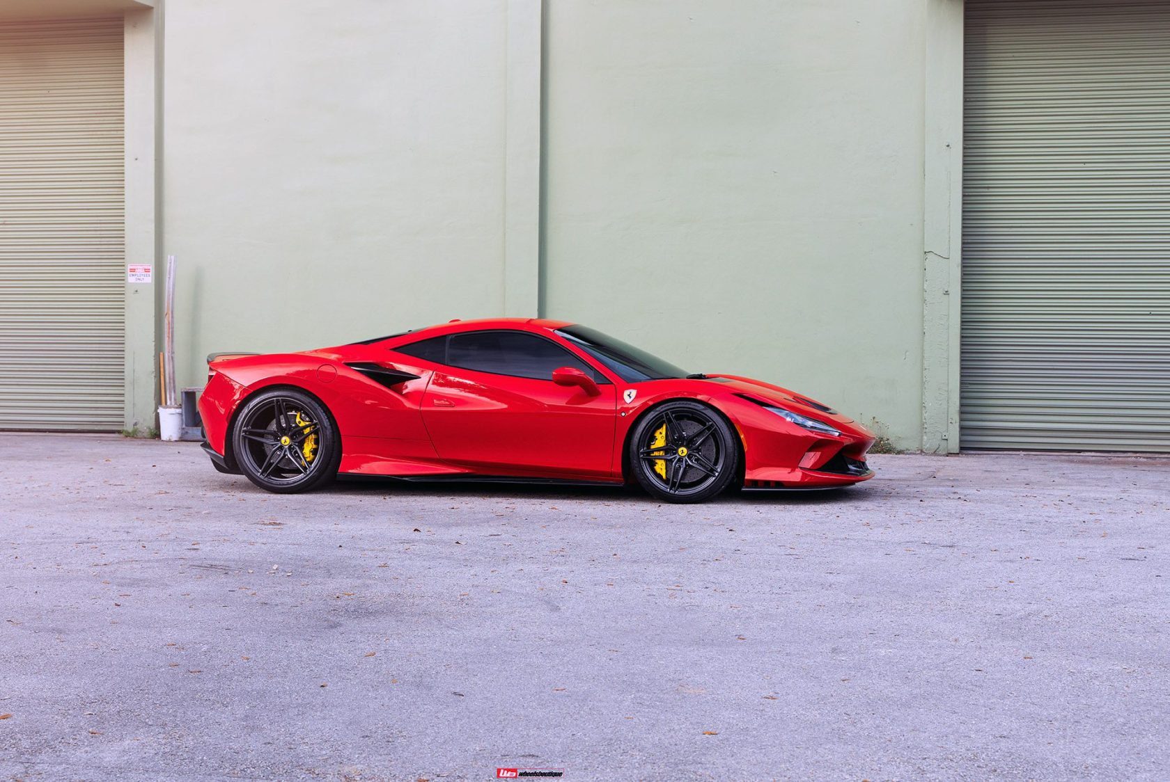 Rosso Corsa Novitec Ferrari F8 Tributo on HRE P107SC Wheels - My Car Portal