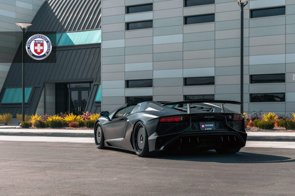 Lamborghini Aventador SV — Grigio Telesto Build with HRE Vintage 935 ...