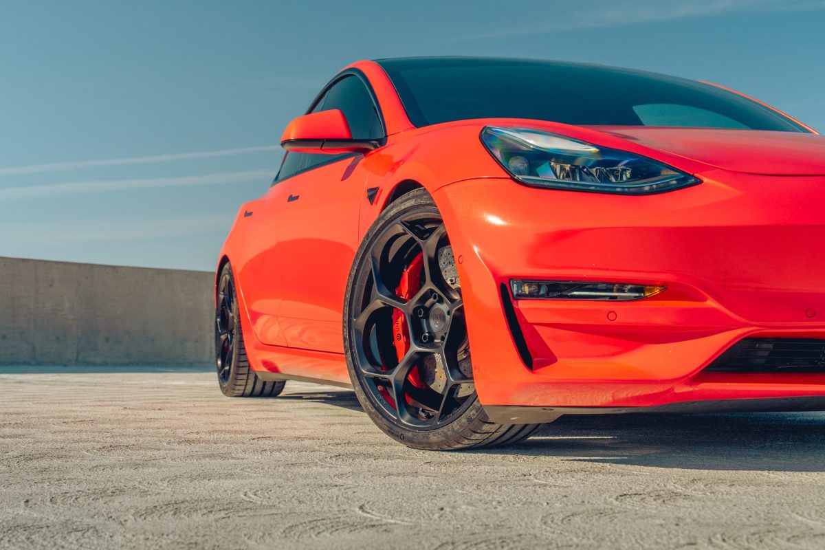 Ultra Red Tesla Model 3 Performance Gets Unplugged Performance UP-05 ...