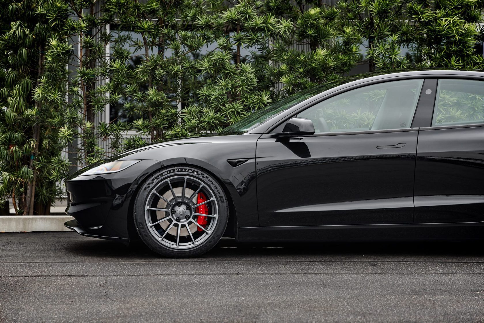 Solid Black 2024+ Tesla Model 3 Performance on UP-03 Wheels - My Car Portal